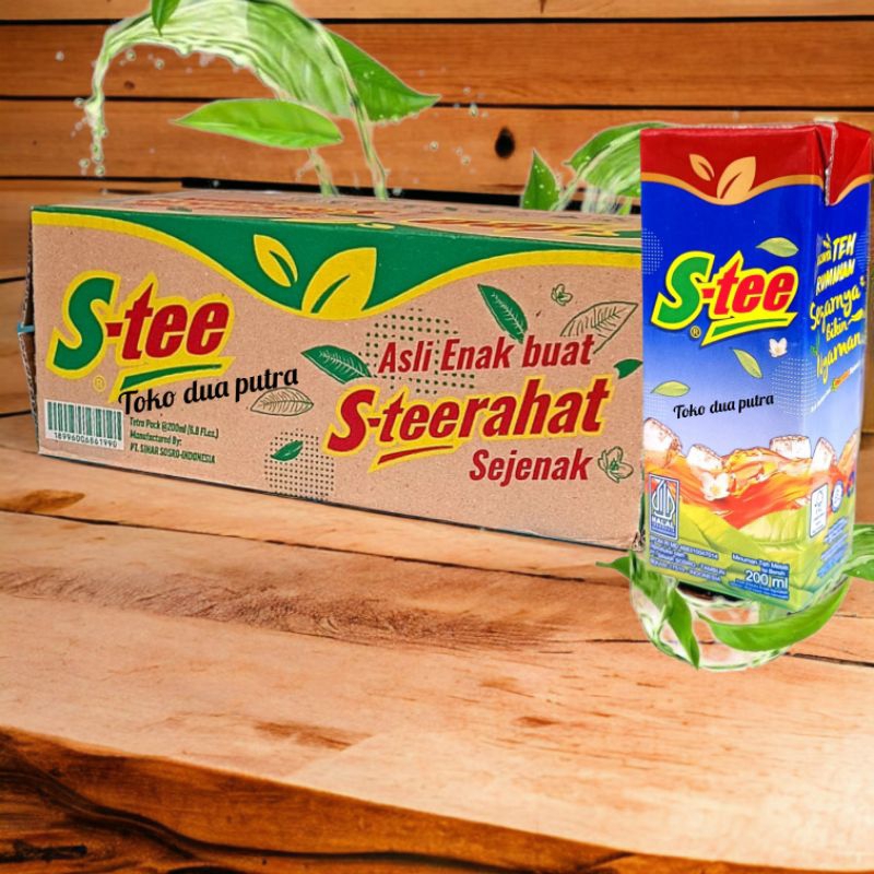 Jual stee teh kotak Uht 200 ml X 24 pcs ( 1 karton ) | Shopee Indonesia