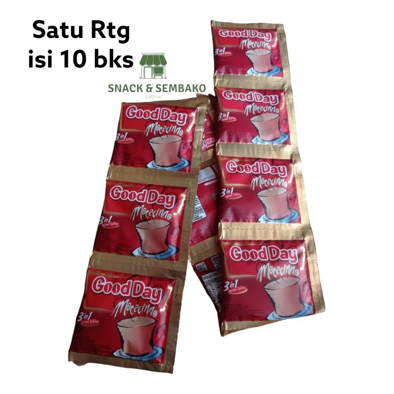 Jual kopi good day merah satu renceng isi 10 sachet,kopi abc, kopi ...