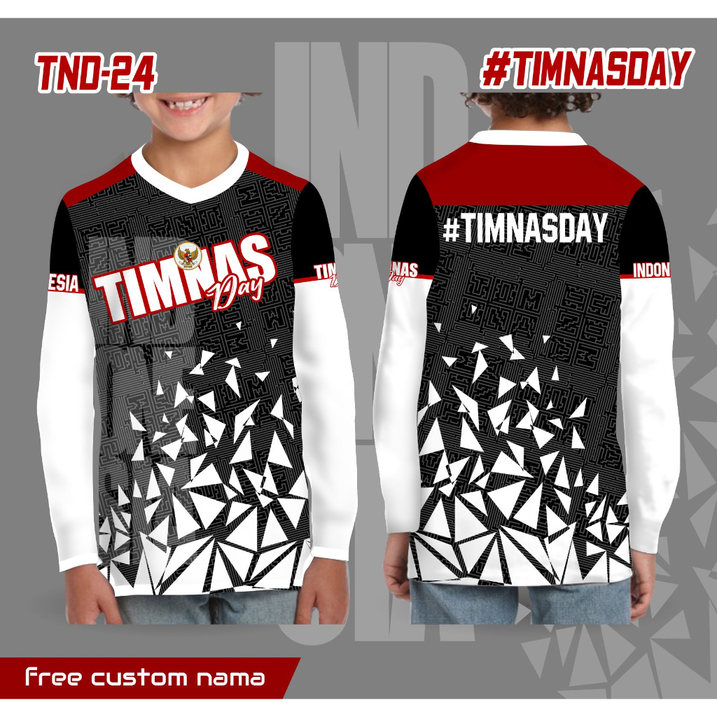 Jual Kaos fans bola indonesia anak baju timnas day jersey #timnasday ...
