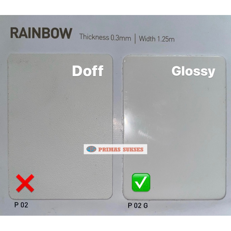 Jual TACO PVC Sheet P02G Putih Glossy pelapis furniture Hpl | Shopee ...