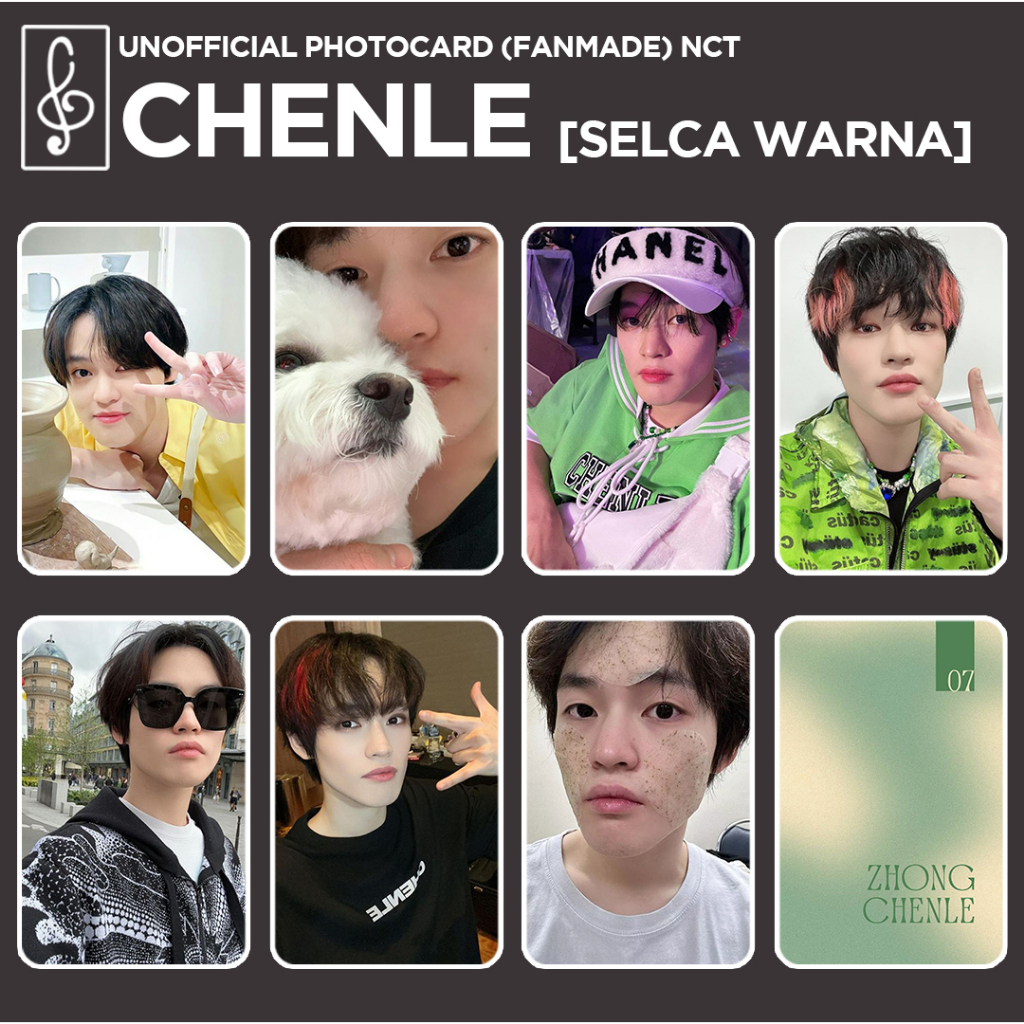 Jual [SELCA WARNA NCT] CHENLE BOYFRIEND MATERIAL PHOTOCARD UNOFFICIAL | Shopee Indonesia