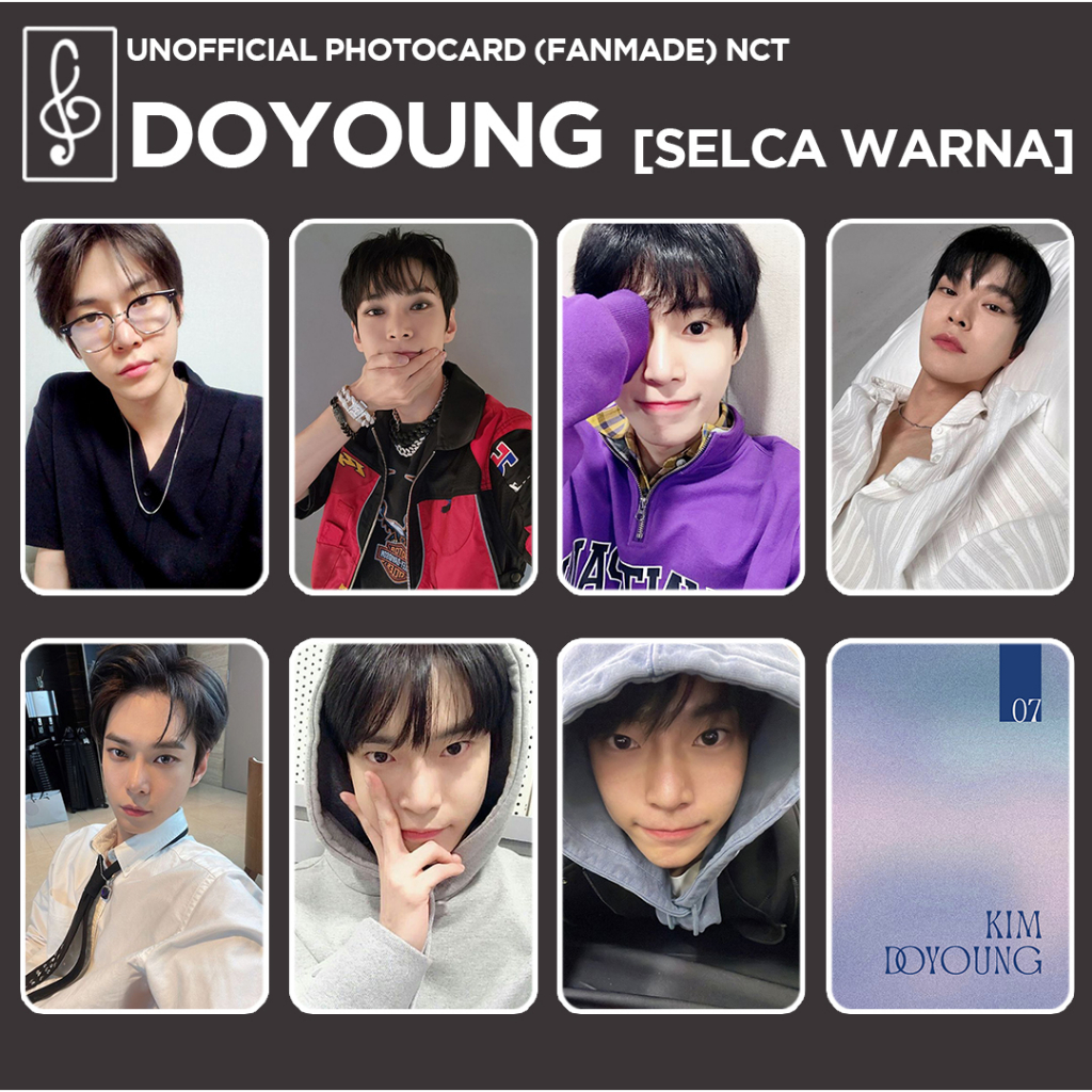 Jual [SELCA WARNA NCT] DOYOUNG BOYFRIEND MATERIAL PHOTOCARD UNOFFICIAL | Shopee Indonesia