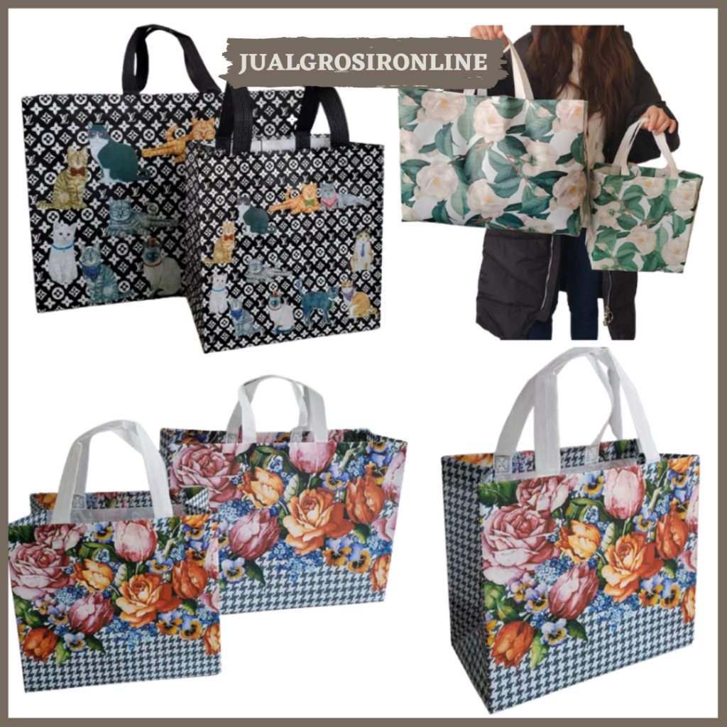 Jual Paper Bag Kain Premium Goodie Bag Bingkisan Hadiah Hampers Gift ...