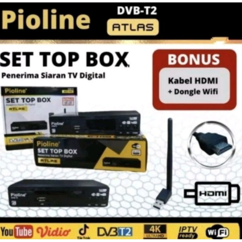 Jual SET TOP BOX PRIMASAT / PIOLINE ATALAS | Shopee Indonesia
