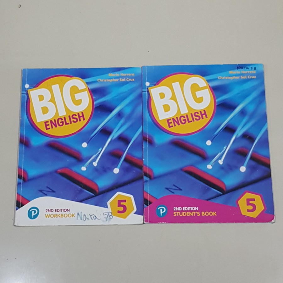 Jual Buku Big English 5 2nd Edition Pearson-Student Book + Workbook ASL ...
