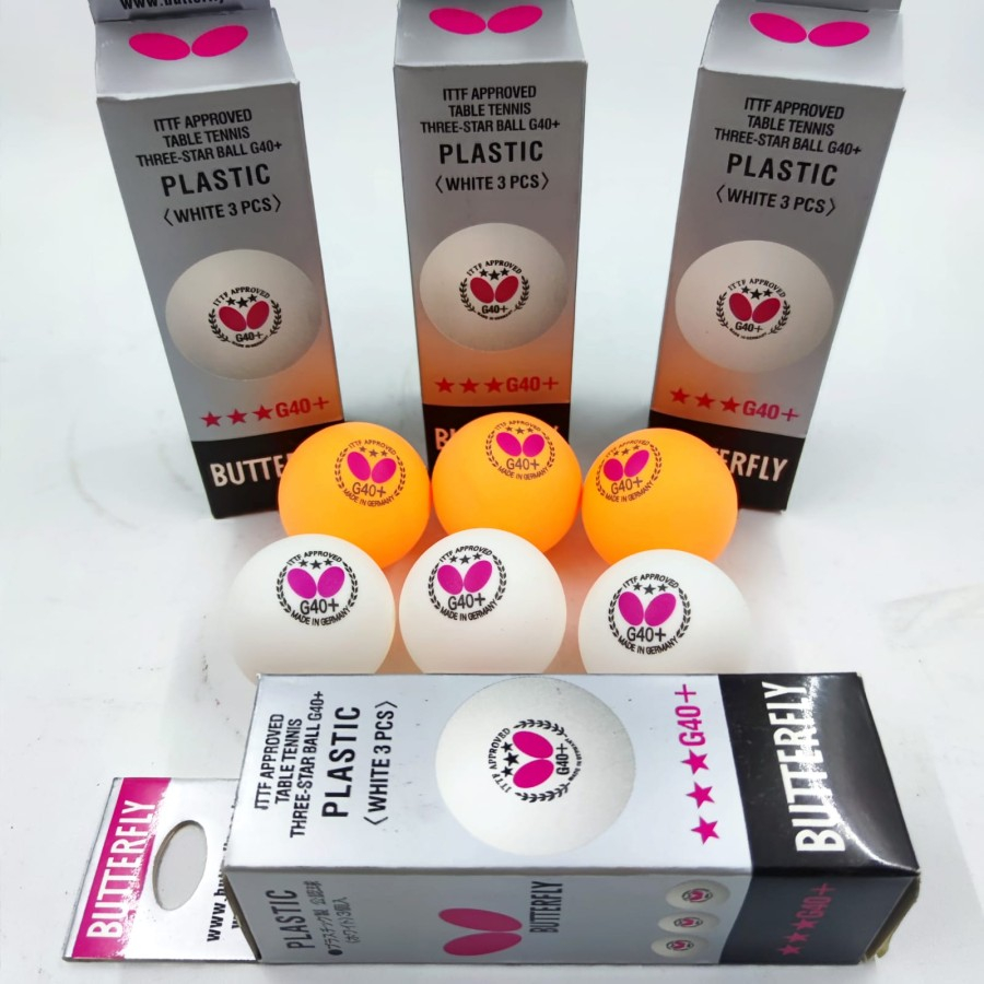 Jual Bola Pingpong Atau Bola Tenis Meja [ ISI 3 ] Nitaku / Butterfly / Dhs / Donic | Shopee ...