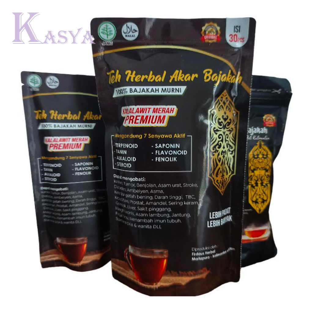 Jual TEH BAJAKAH PREMIUM KALIMANTAN HERBAL BAJAKA | Shopee Indonesia