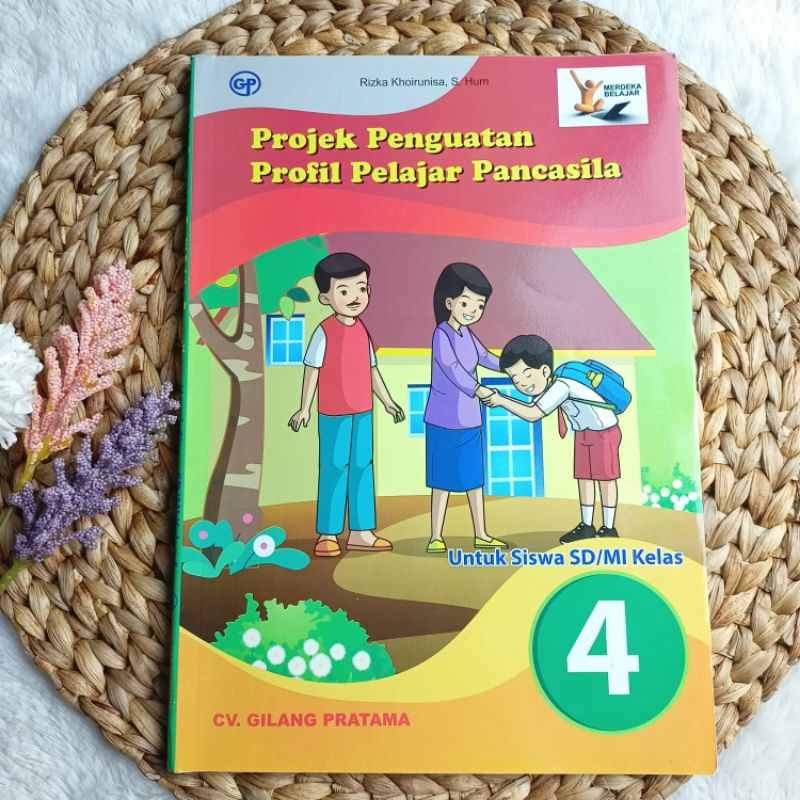 Jual Buku P5 Kelas 4 SD Kurikulum Merdeka,projek penguatan profil ...