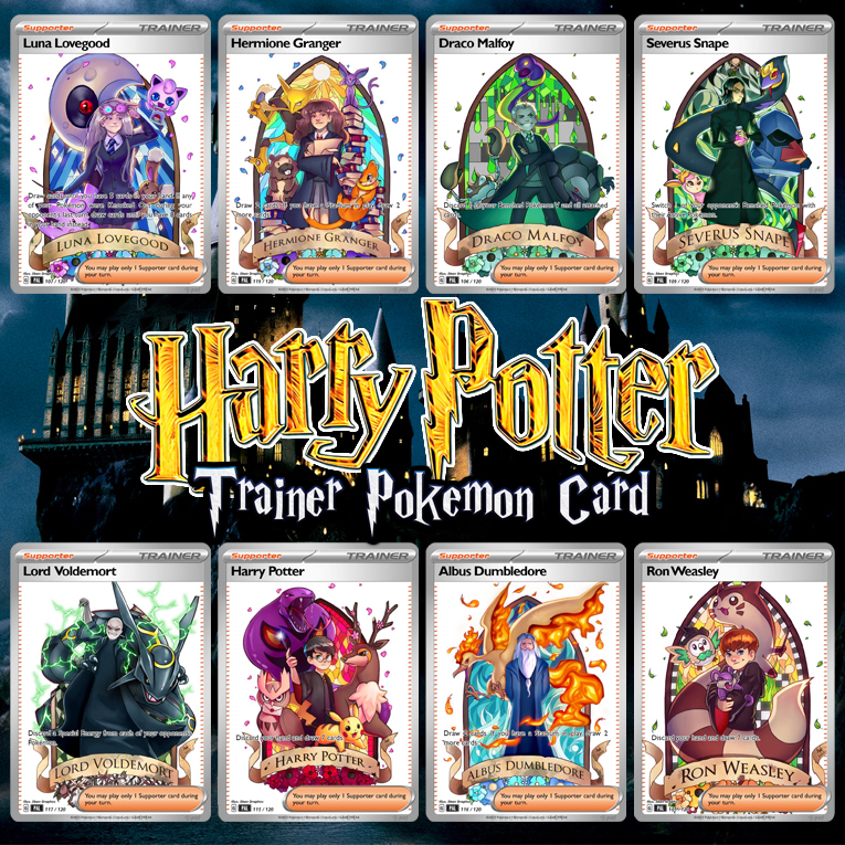 Jual KARTU POKEMON TCG RAINBOW HOLOGRAM SPECIAL HARRY POTTER TRAINER ...