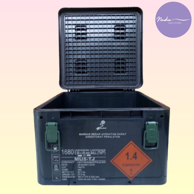 Jual Box Peluru Fiber / Kotak Peluru Fiber / Kotak Perkakas / Toolbox ...