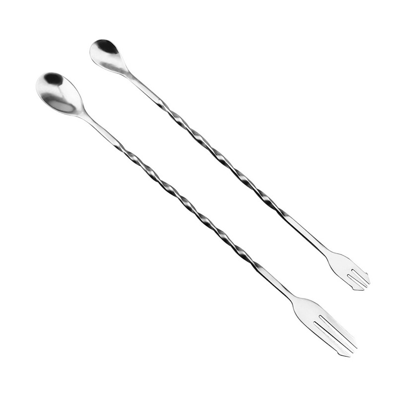 Jual Sendok Bar / Sendok Panjang Bar Spiral / Long Bar Spoon Cocktail ...