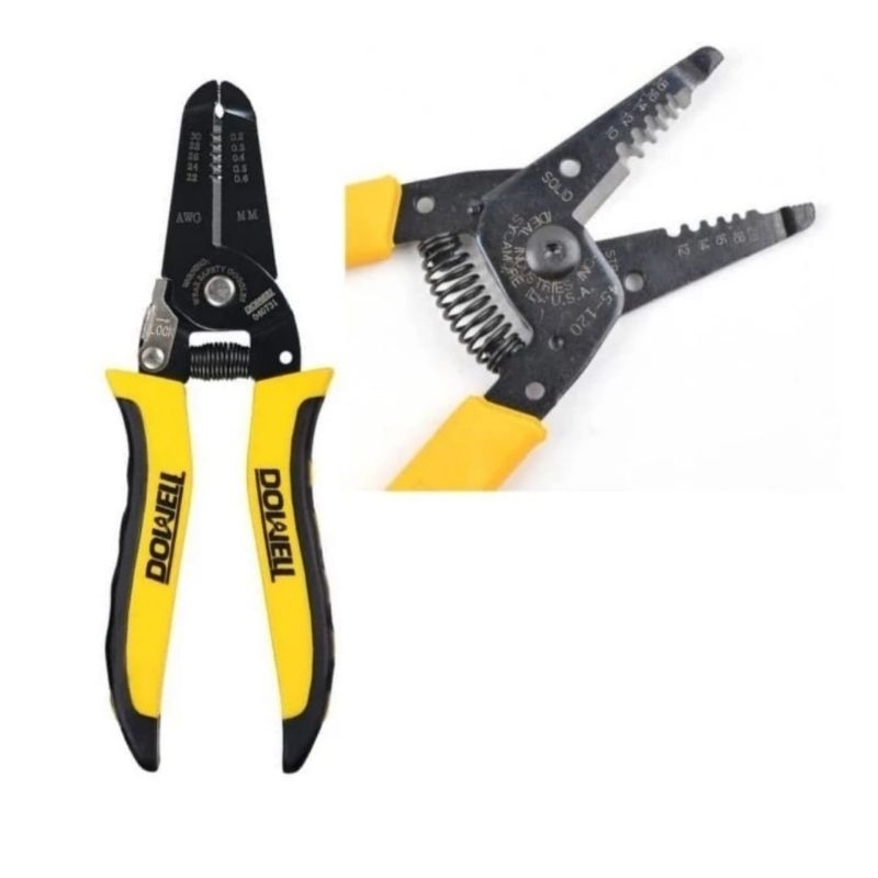 Jual Tang Kupas Kabel Tang Potong Kabel Multifungsi Cable Stripping ...