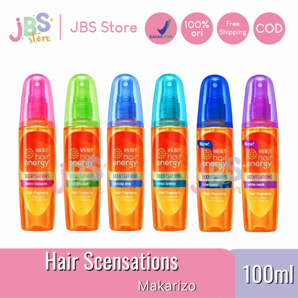 Jual [JBS STORE]Makarizo Parfum Rambut/ Makarizo Hair Energy Scentsations Hair Fragrance 30Ml ...