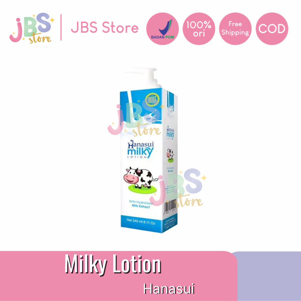 Jual [JBS STORE]Hanasui Milky Lotion/ Hanasui Handbody Susu | Shopee ...