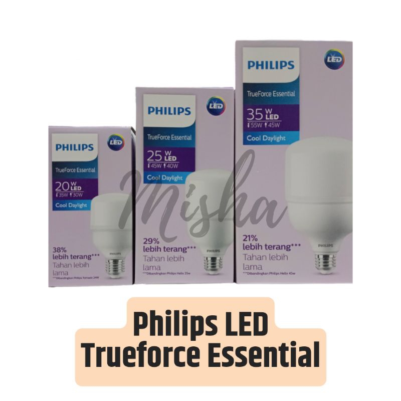 Jual PHILIPS LED TFORCE TRUEFORCE ESSENTIAL 35W E27 | Shopee Indonesia