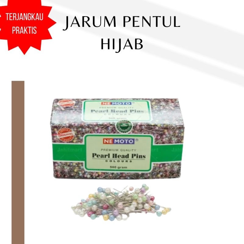 Jual Jarum Pentul isi 100pcs Warna Random Jarum Pentul Anti Karat Jarum ...