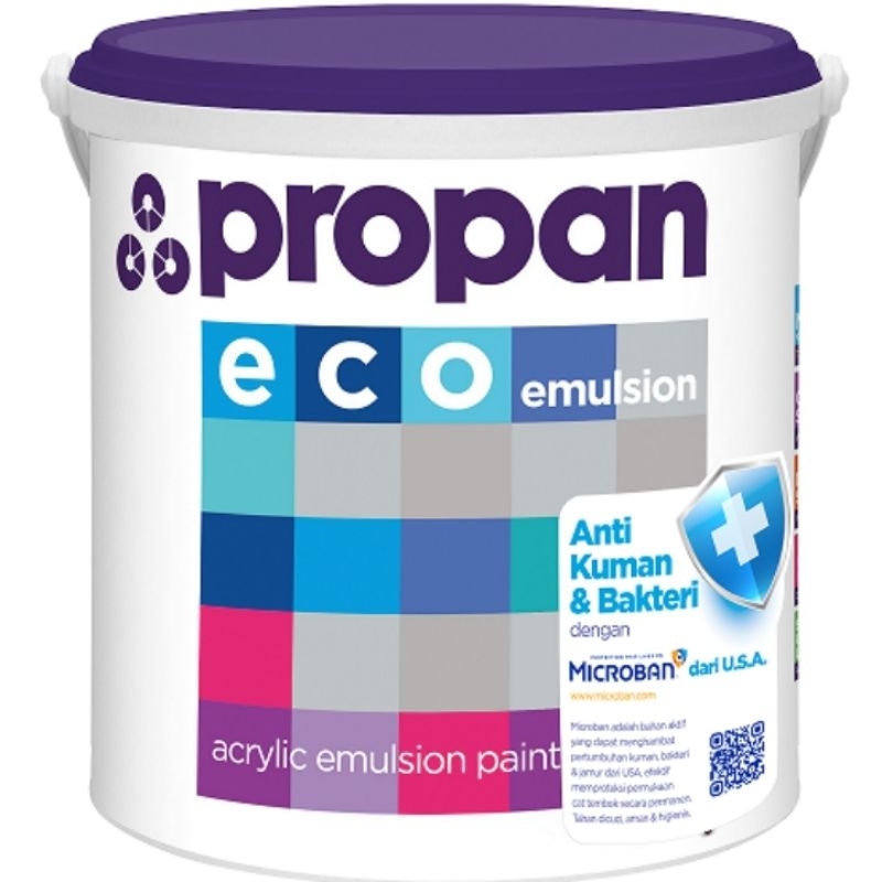 Jual Propan Eco emulsion Cat Tembok Interior Warna 135-2 25Kg | Shopee ...