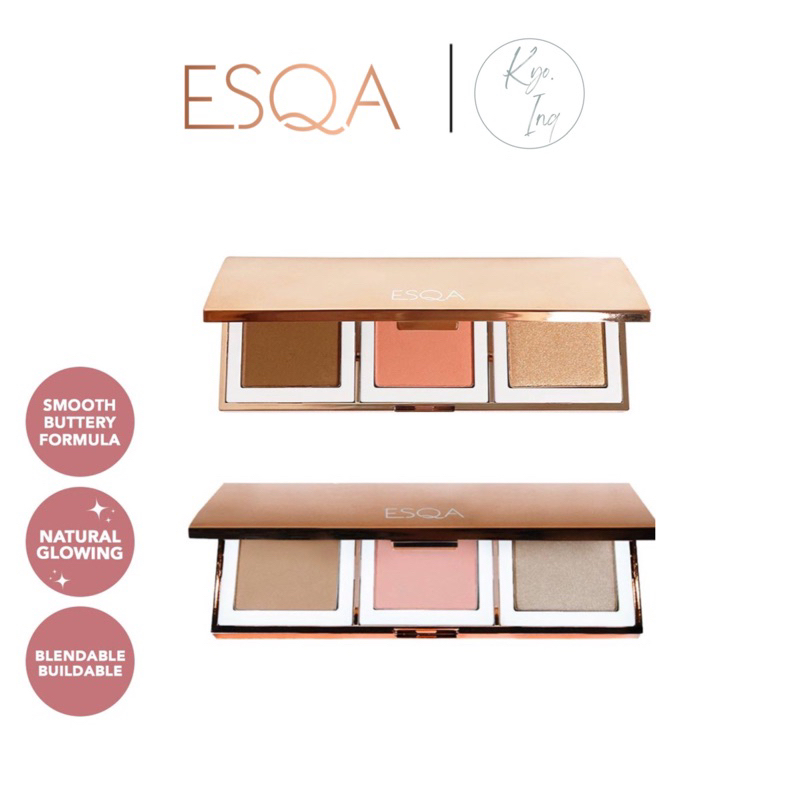 Jual ESQA The Goddess Cheek Palette Athena Aprodhite | Shopee Indonesia