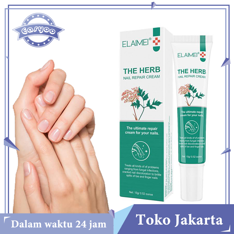 Jual ELAIMEI Obat Jamur Kuku 15g Perawatan Kuku Jamur Kuku Cairan Obat ...