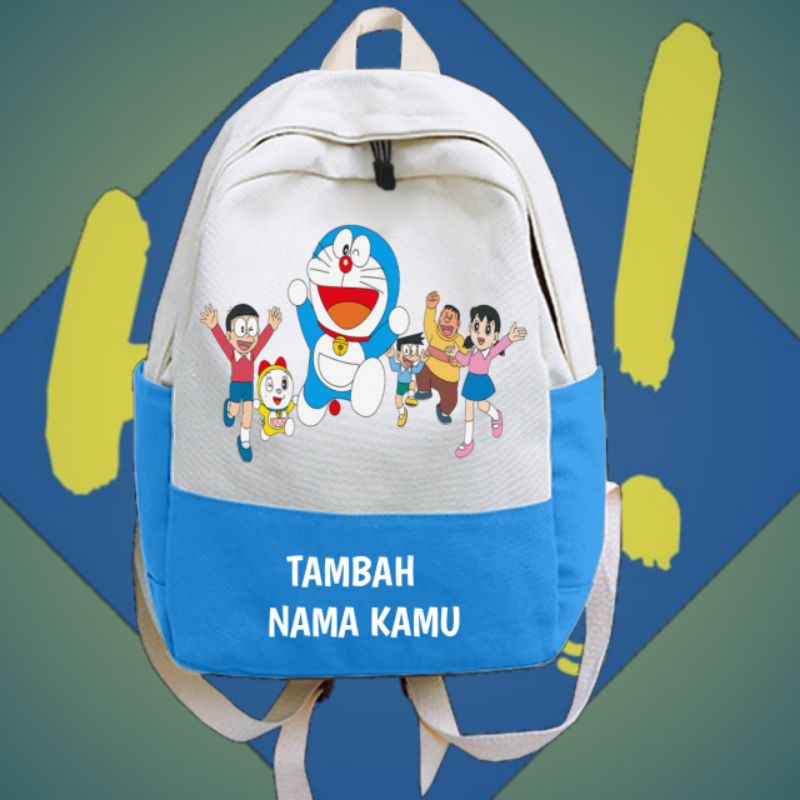 Jual Tas ransel doraemon anak tas sekolah doraemon tas backpage ...