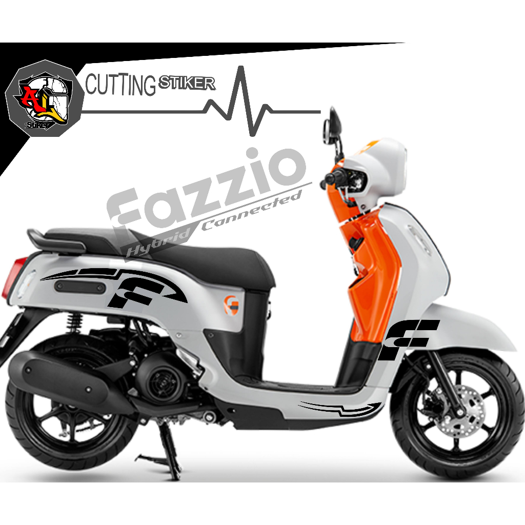 Jual STICKER CUTTING/SCF.269/STRIPING FAZZIO/STIKER CATING FAZZIO ...