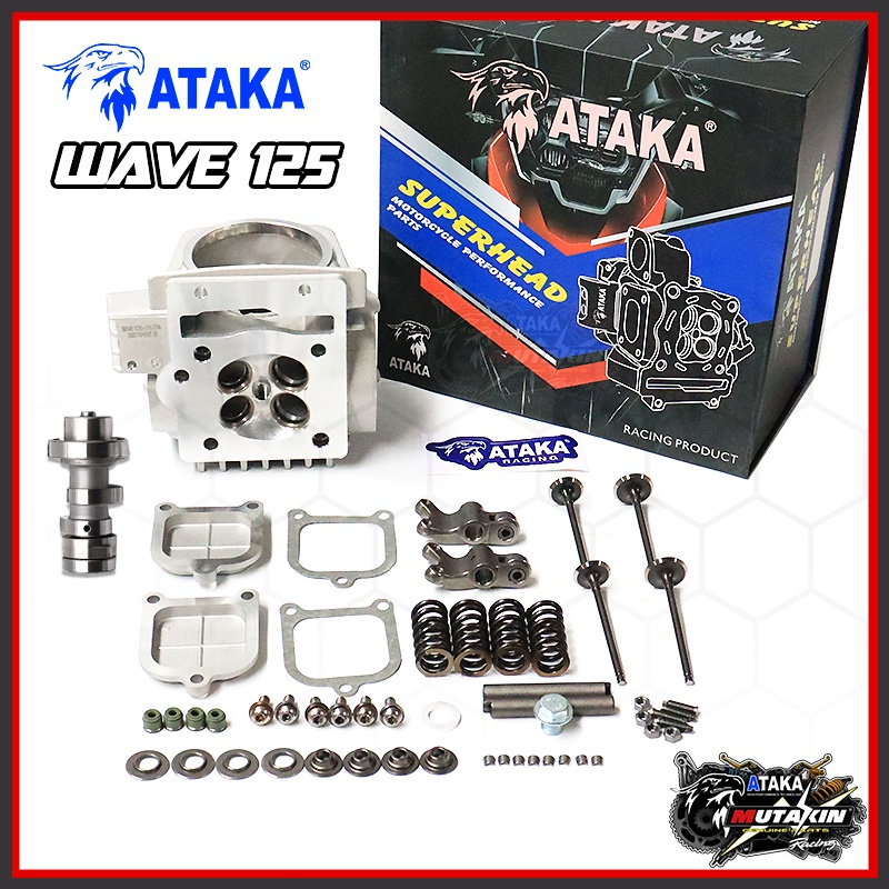Jual ATAKA Kop Het Cylinder Head Porting cnc Super Head 4 Klep karisma ...