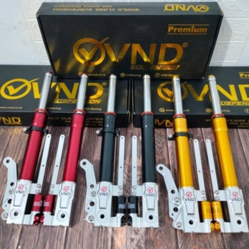 Jual VND AK 111 B1 SHOCK TABUNG DEPAN USD NMAX / AEROX FULL CNC ...