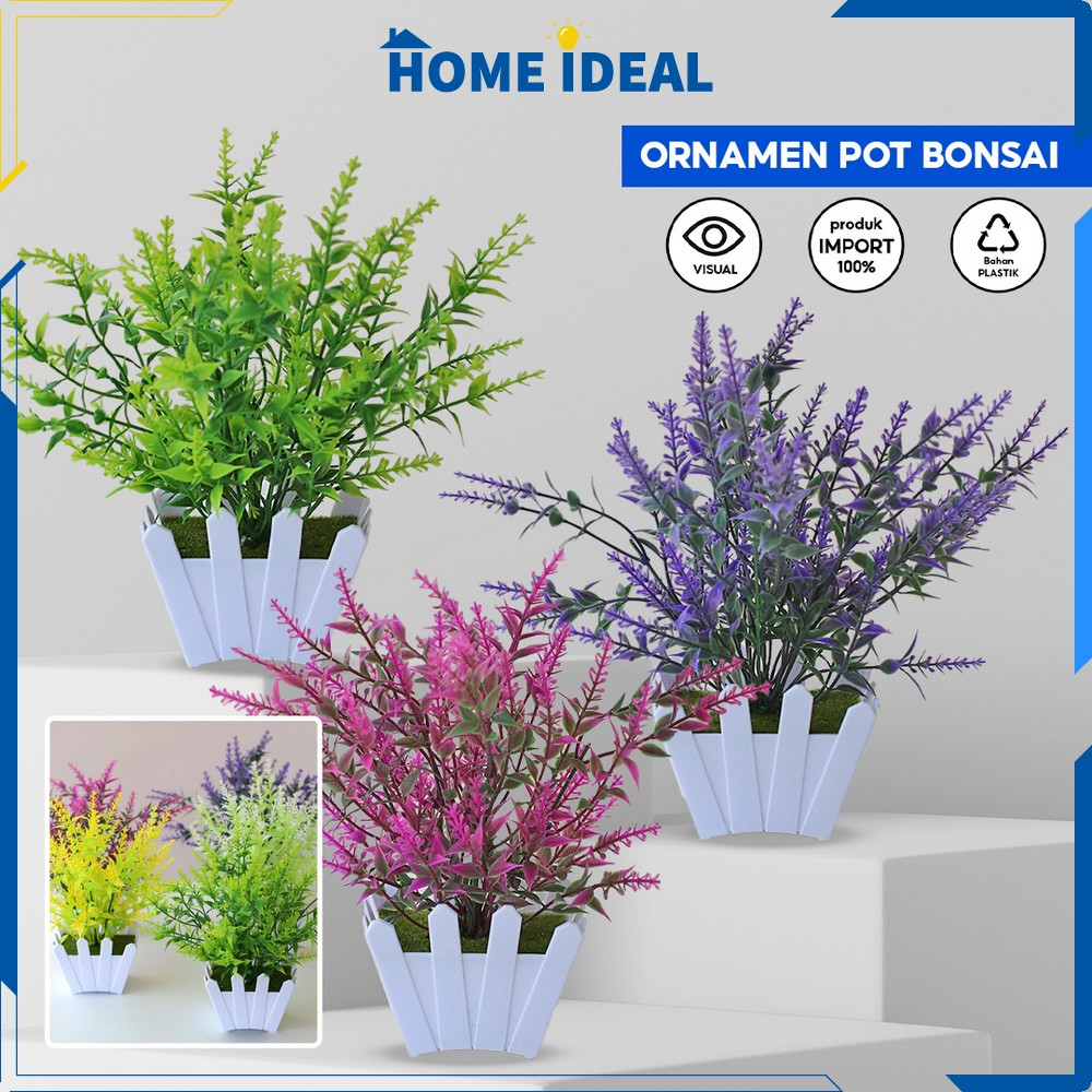 Jual Tanaman Bunga Rumput Hias Plastik / Artificial Flower Decoration ...