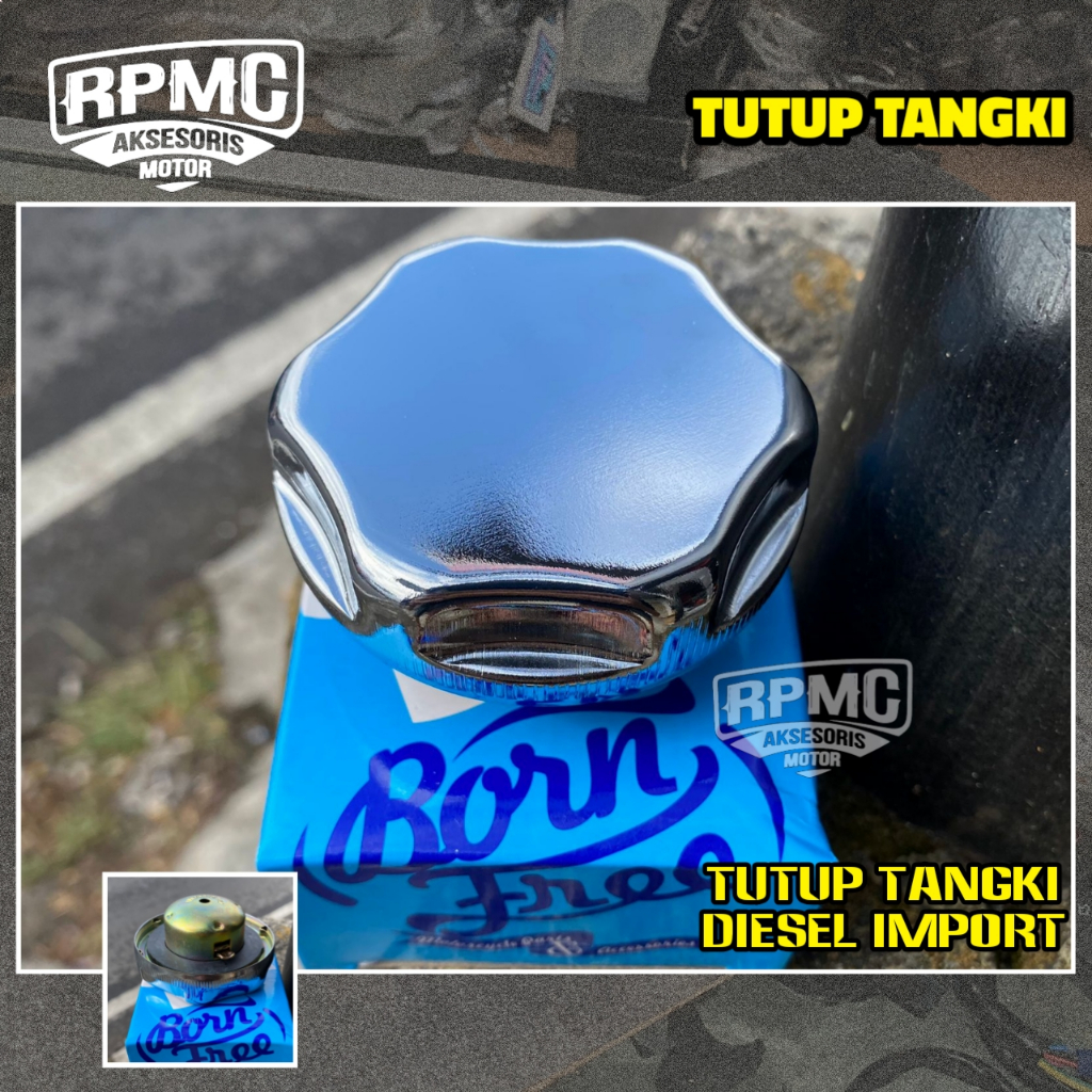 Jual TUTUP TANGKI CB MODEL DIESEL SEGI 6 PNP TANGKI CB CG GL100 S90 ...