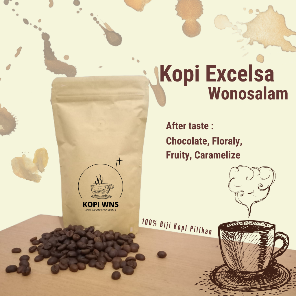 Jual Kopi Excelsa Wonosalam Jombang 250gr | Shopee Indonesia