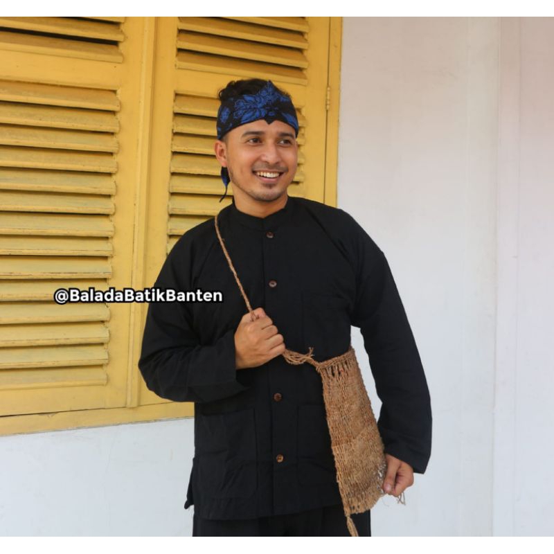 Jual Paket Baju Adat Pangsi Baduy (Atasan Koja Ikat) | Shopee Indonesia