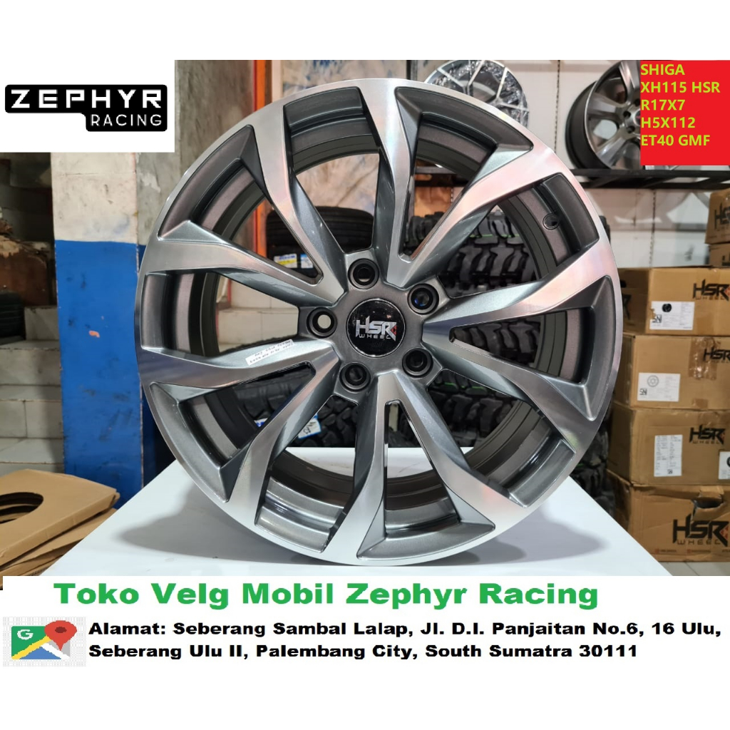 Jual VELG R17 H5 HSR MODEL MARCY COCOK BUAT IINOVA MERCY ERTIGA DLL ...