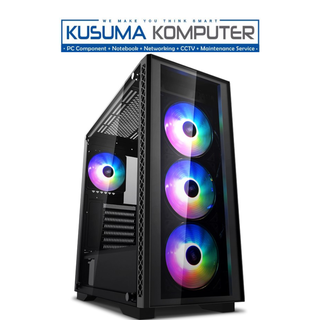 Jual Casing Deepcool Matrexx 50 ADD RGB 4F + 4 Fan ARGB Casing PC ...