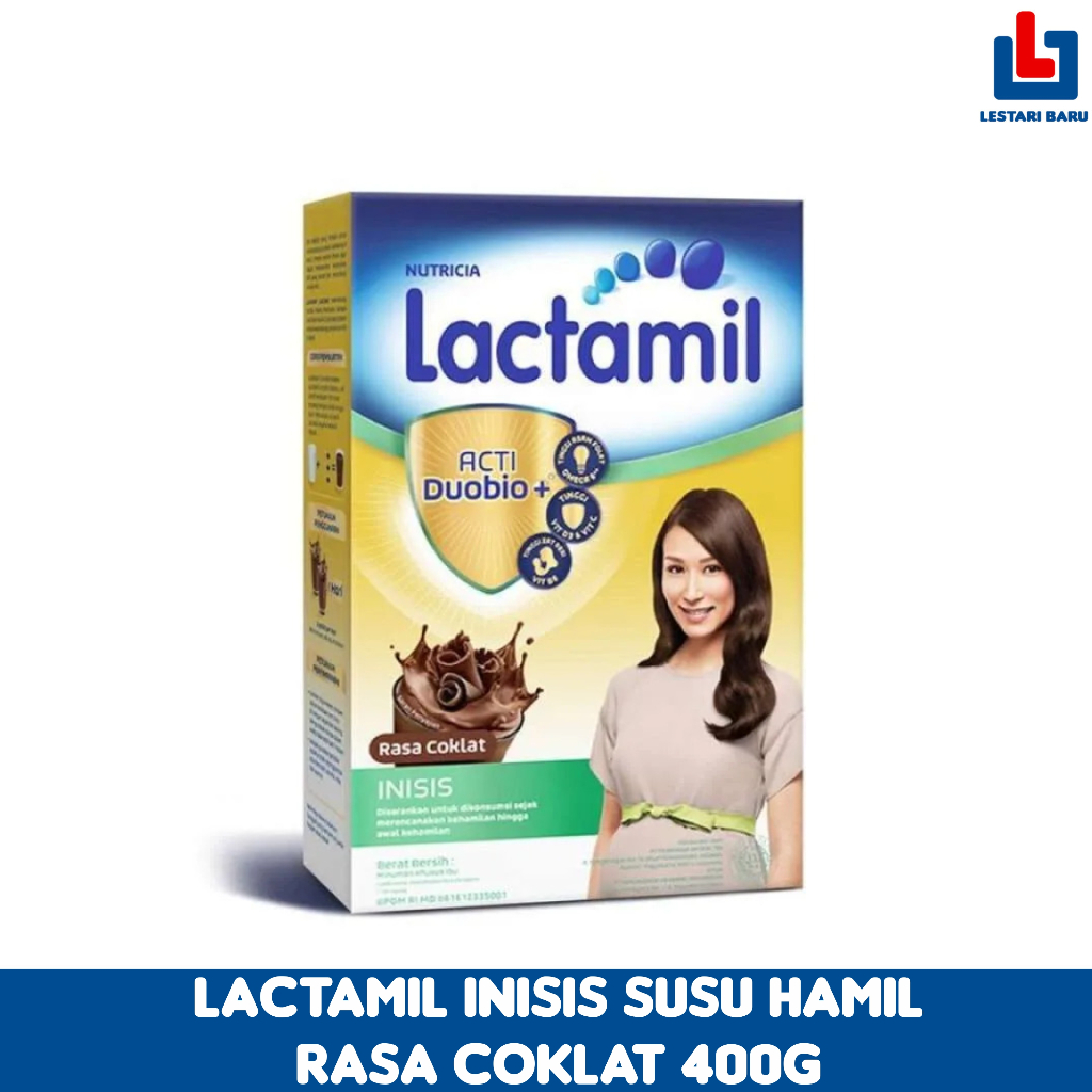 Jual Lactamil Inisis Susu Hamil Rasa Coklat 400g | Shopee Indonesia