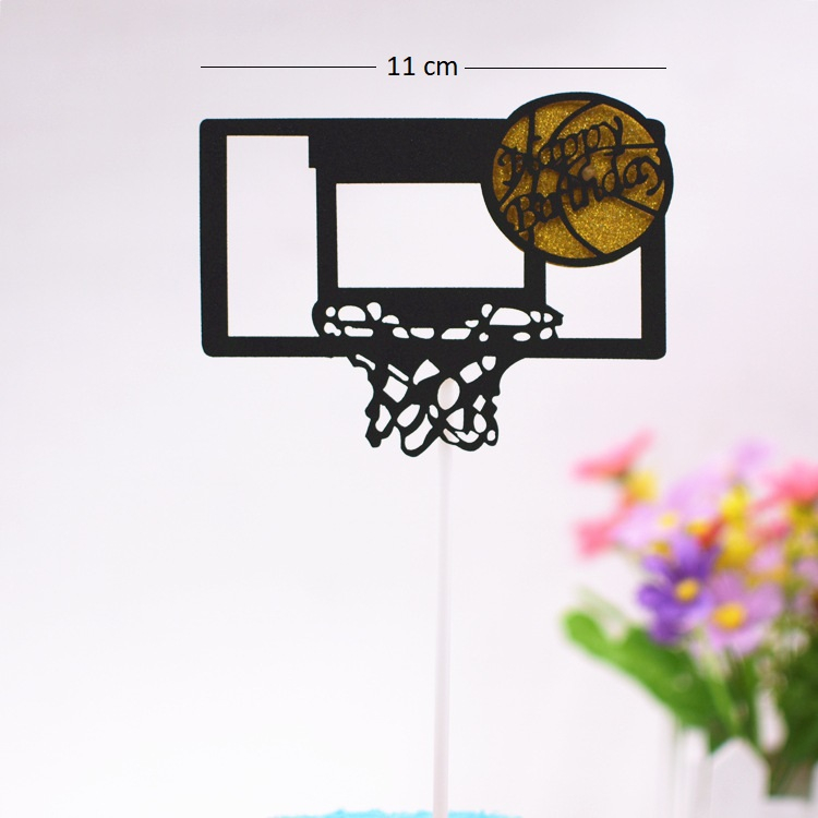 Jual Topper Basket Ball Bola Lakers Spalding kue cake birthday ulang ...