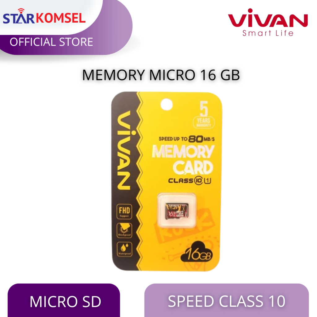 Jual MEMORY VIVAN 16GB ORIGINAL (MEMORI HP) | Shopee Indonesia