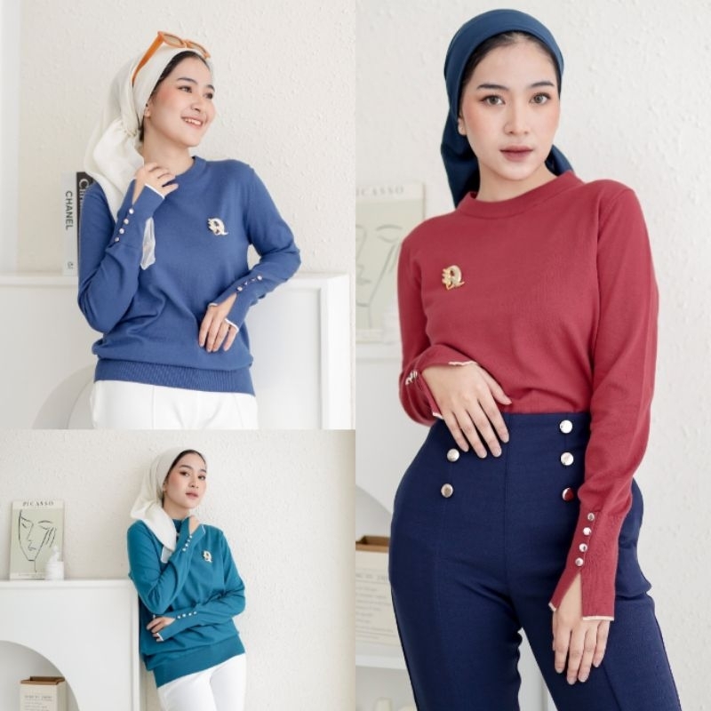 Jual Ivy Sweater by Diana Restu (Ready) | Shopee Indonesia