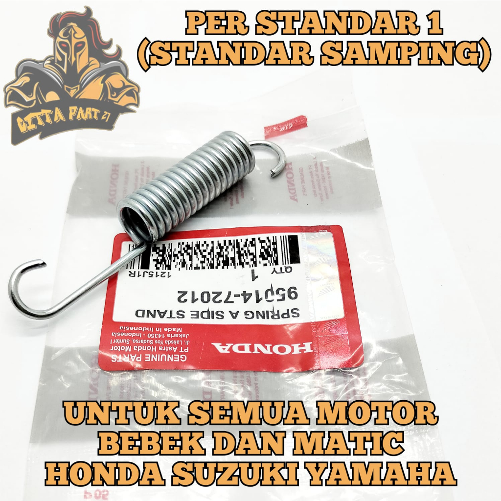 Jual PER STANDAR SATU SAMPING ASLI HONDA KUALITAS ASLI ORIGINAL HONDA ...