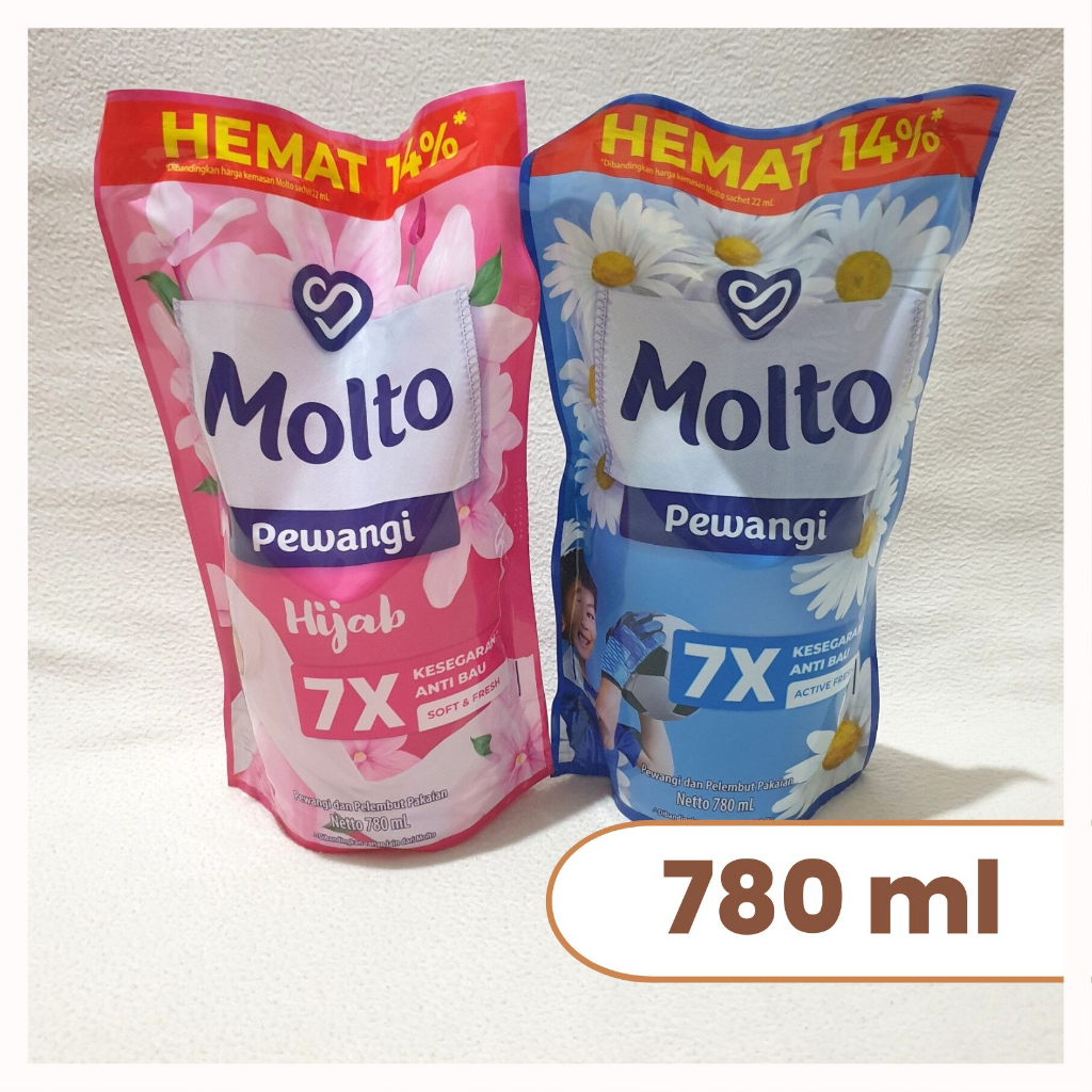 Jual Molto Pewangi 780 ml Pewangi Pakaian Refill | Shopee Indonesia