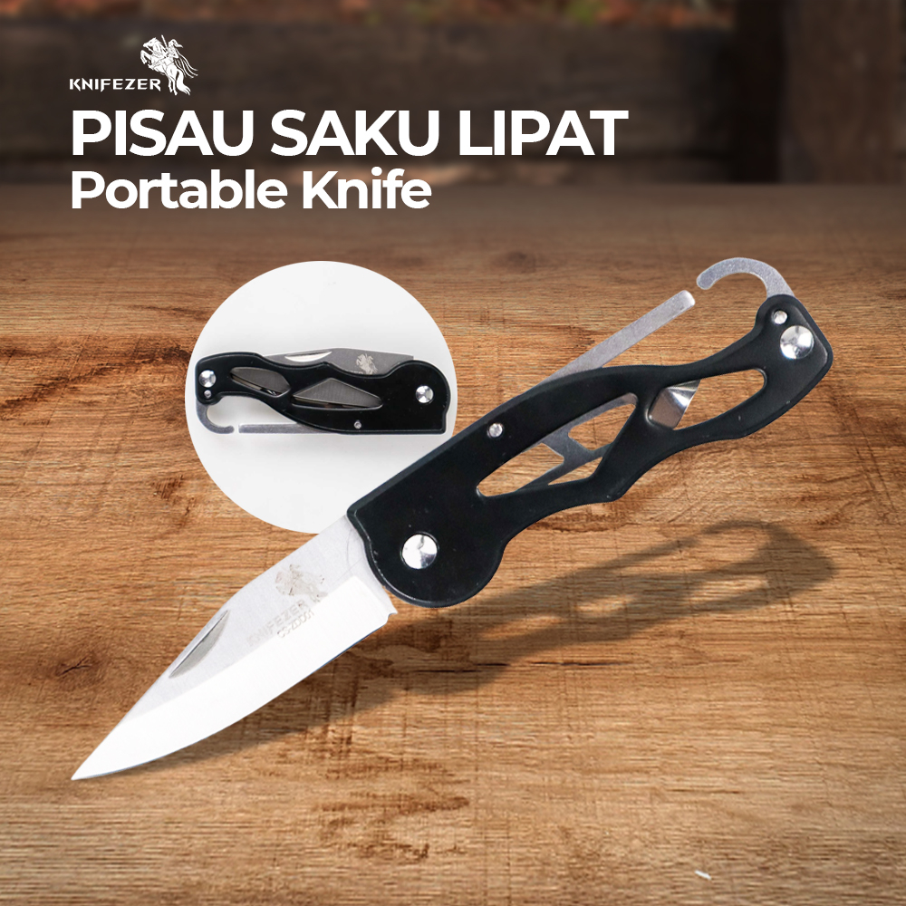 Jual alat camping dan survival Saku Lipat Portable Camping Knife ...
