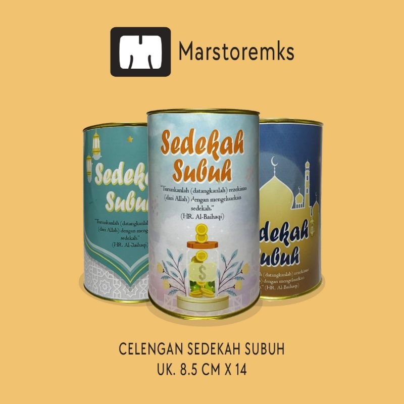 Jual Celengan Sedekah Subuh / Celengan Infaq / Celengan Viral | Shopee ...