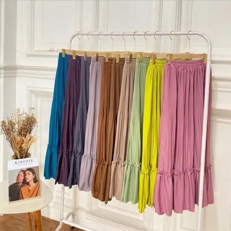 Jual ROK SUSUN CLARA ROK CANDA ROK TUTU TINGKAT ROK POLOS CANTIK KERJA ...