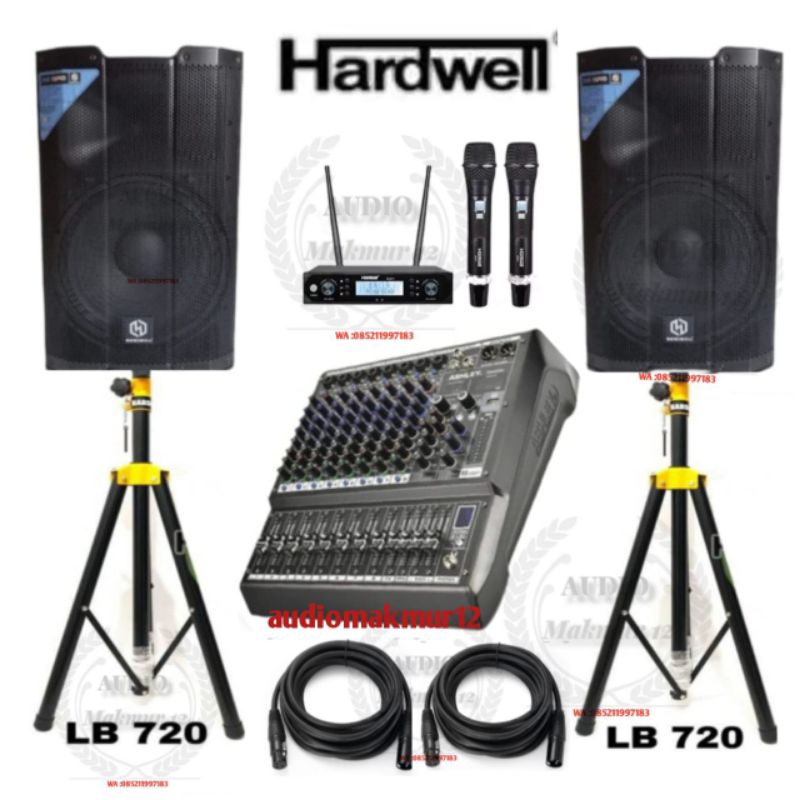 Jual PAKET SOUND SYSTEM COCOK UNTUK LIVE MUSIC HARDWELL DSR 15 PRO ...