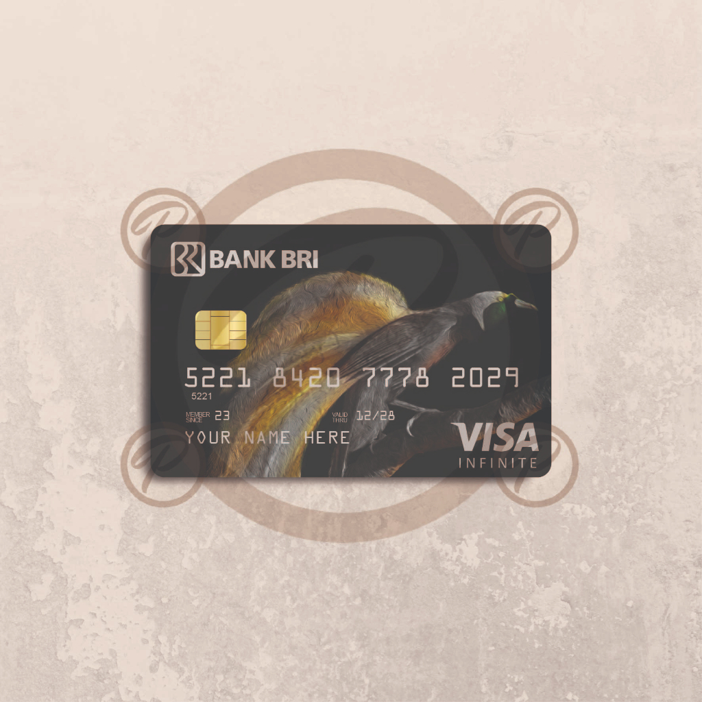 Jual [FAKE] BRI INFINITE - Card Cover Skin Sticker - PLIATA Stiker ...