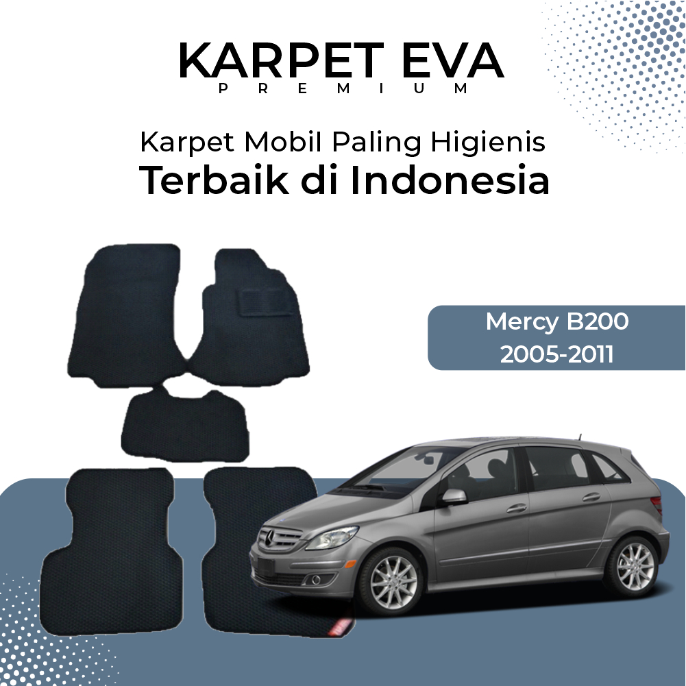Jual Karpet Mobil Mercy B200 th 2005-2011 Karpet Eva Premium 1 Lapis ...