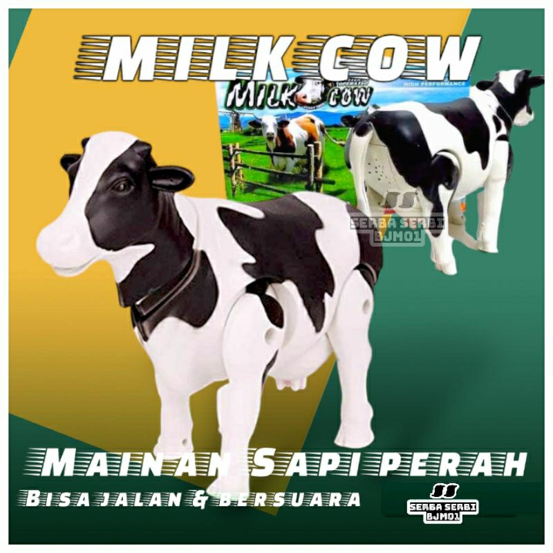 Jual MAINAN ANAK MILKCOW MAINAN HEWAN SAPI BISA JALAN BERSUARA & MUSIK ...