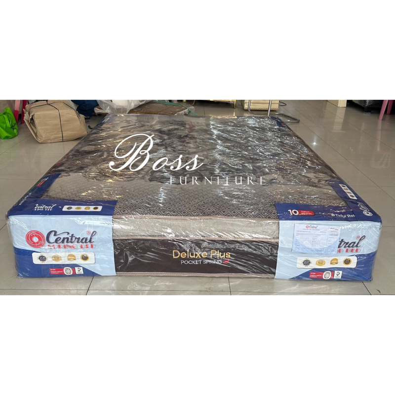 Jual Kasur Springbed Matras Central Deluxe Plus Pocket Spring | Shopee ...