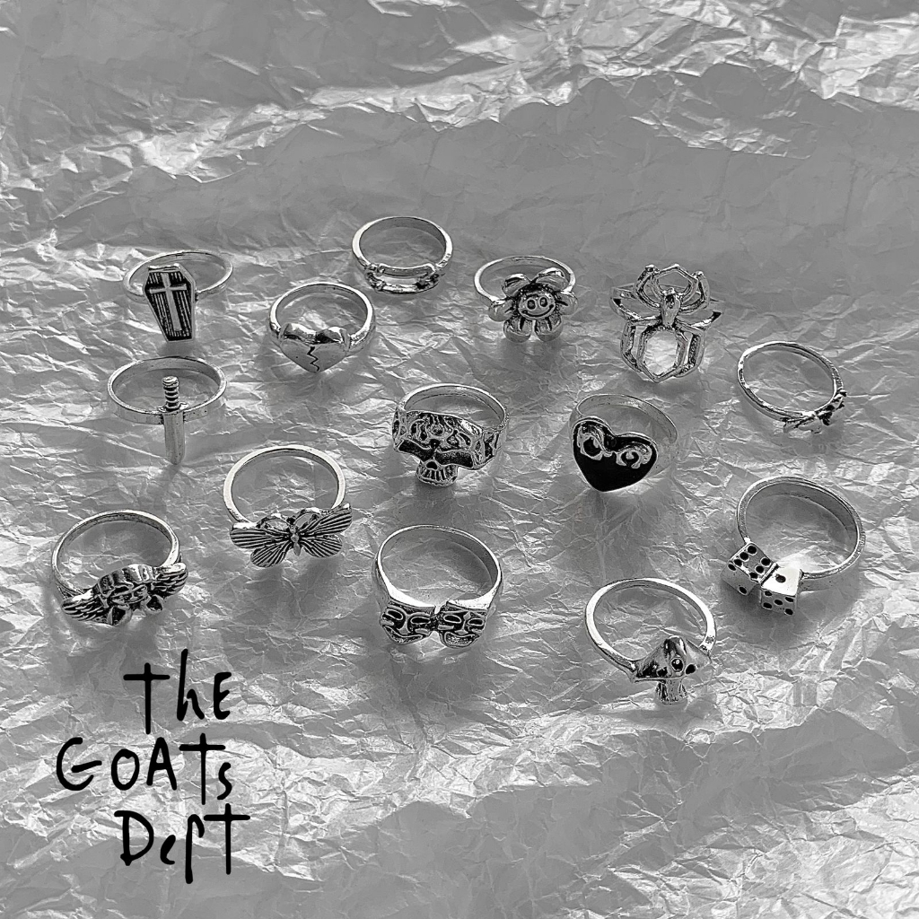 Jual The Goats Dept - W XYZ Ring Set Original / tgd809 cincin untuk ...