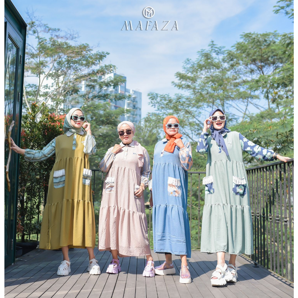Jual MIDI DRESS MAFAZA | Shopee Indonesia