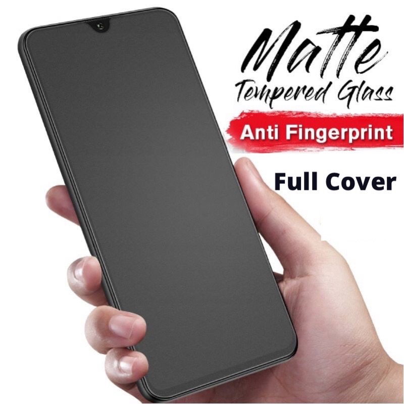 Jual Matte Glass 9H Full Layar Realme C1 / C2 / C3 / C10 / C11 / C12 ...